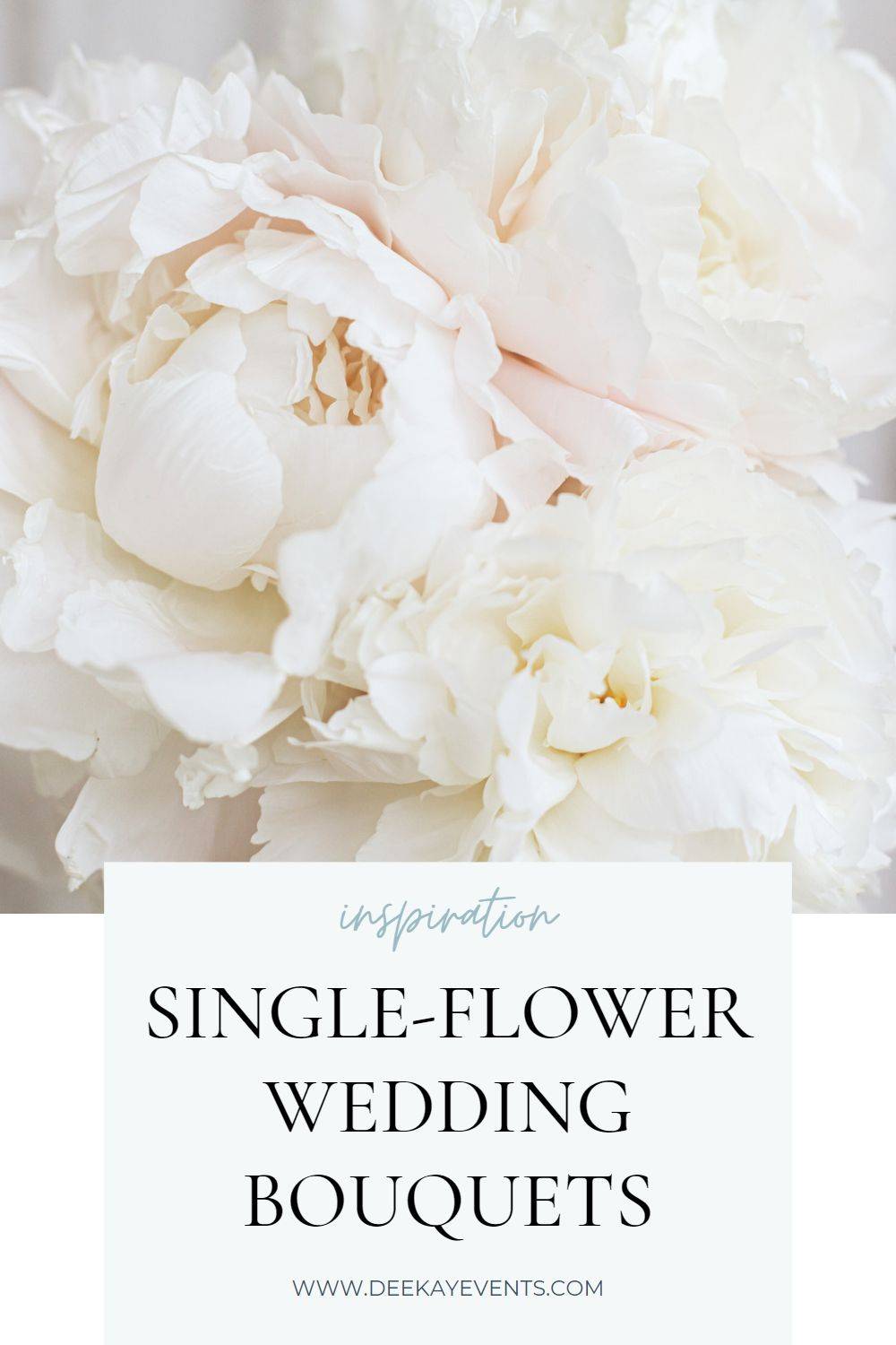 Single-Flower Bouquets: Less is More | Dee Kay Events