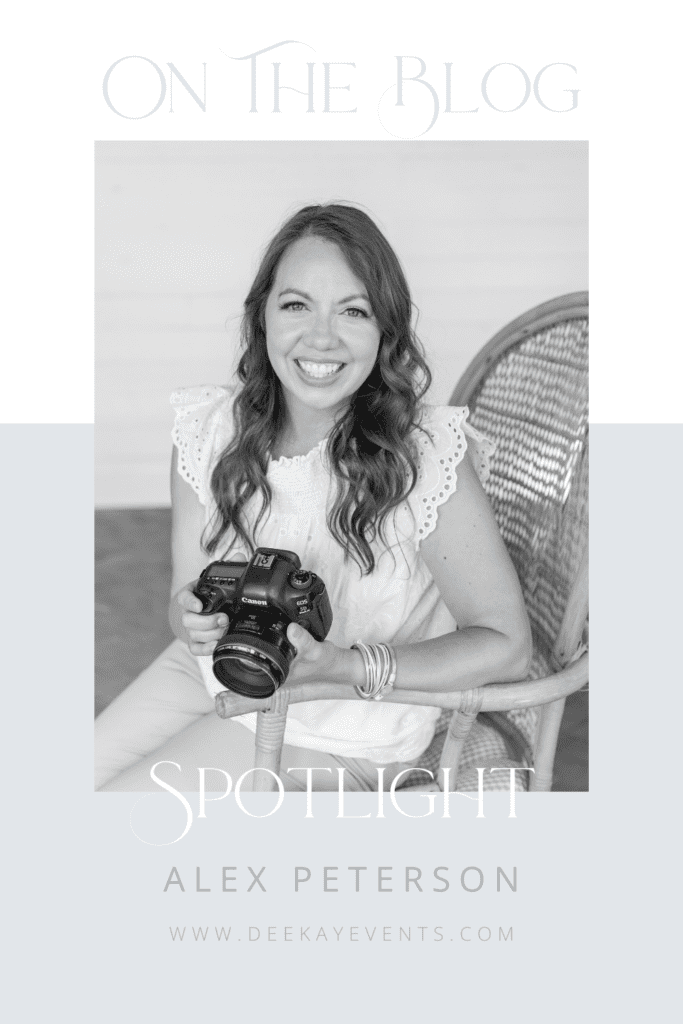 Spotlight on Alex Peterson, NJ Wedding Photographer | Dee Kay Events